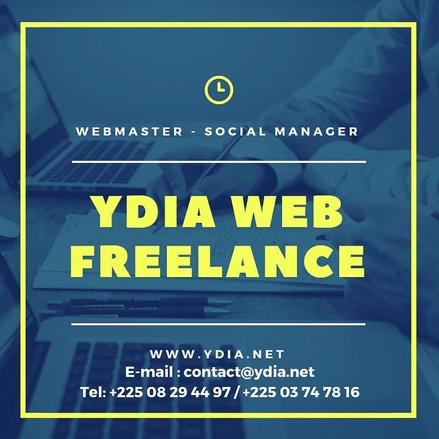 YDIA Webmaster - WEBMASTER FREELANCE